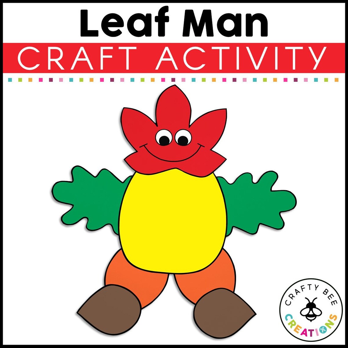 Fall Leaf Craft | Leaf Man Activities | Fall Bulletin Board | Leaf ...
