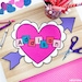Cupid Name Heart Craft Patterns | Valentines Day Activities | Valentine ...
