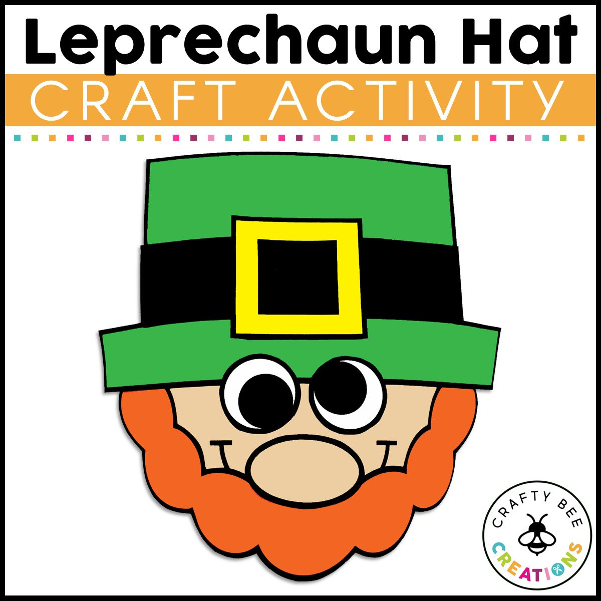 Leprechaun Hat Craft | St. Patrick's Day Activities | Leprechaun ...