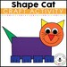 Shape Animal Craft Patterns | Cat Craft | Shape Activities | 2D Shapes ...
