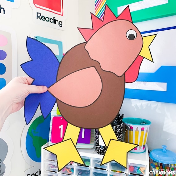 Rooster Crafts For Preschoolers