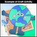 Earth Day Craft Patterns Space Activities Outer Space - Etsy