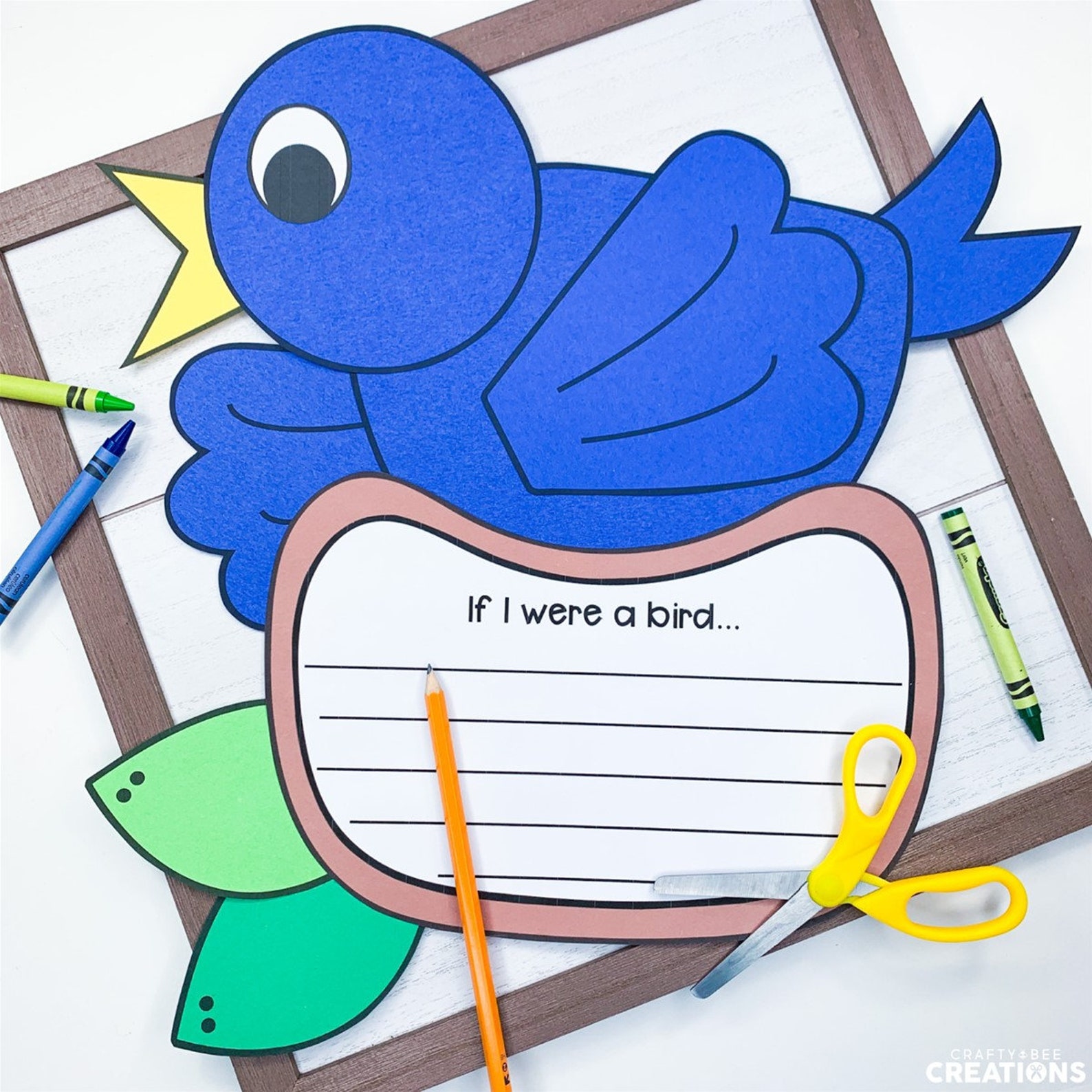 Bird Craft Patterns | Spring Bulletin Board | Spring Activities ...