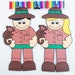 Zoo Keeper Craft Patterns Zoo Animal Craft Zoo Animal Activities Jungle ...