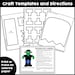 Frankenstein Craft | Halloween Bulletin Board Idea | October Activities ...