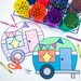 Camper Craft for Kids | Camping Craft for Kids | Camper Template ...