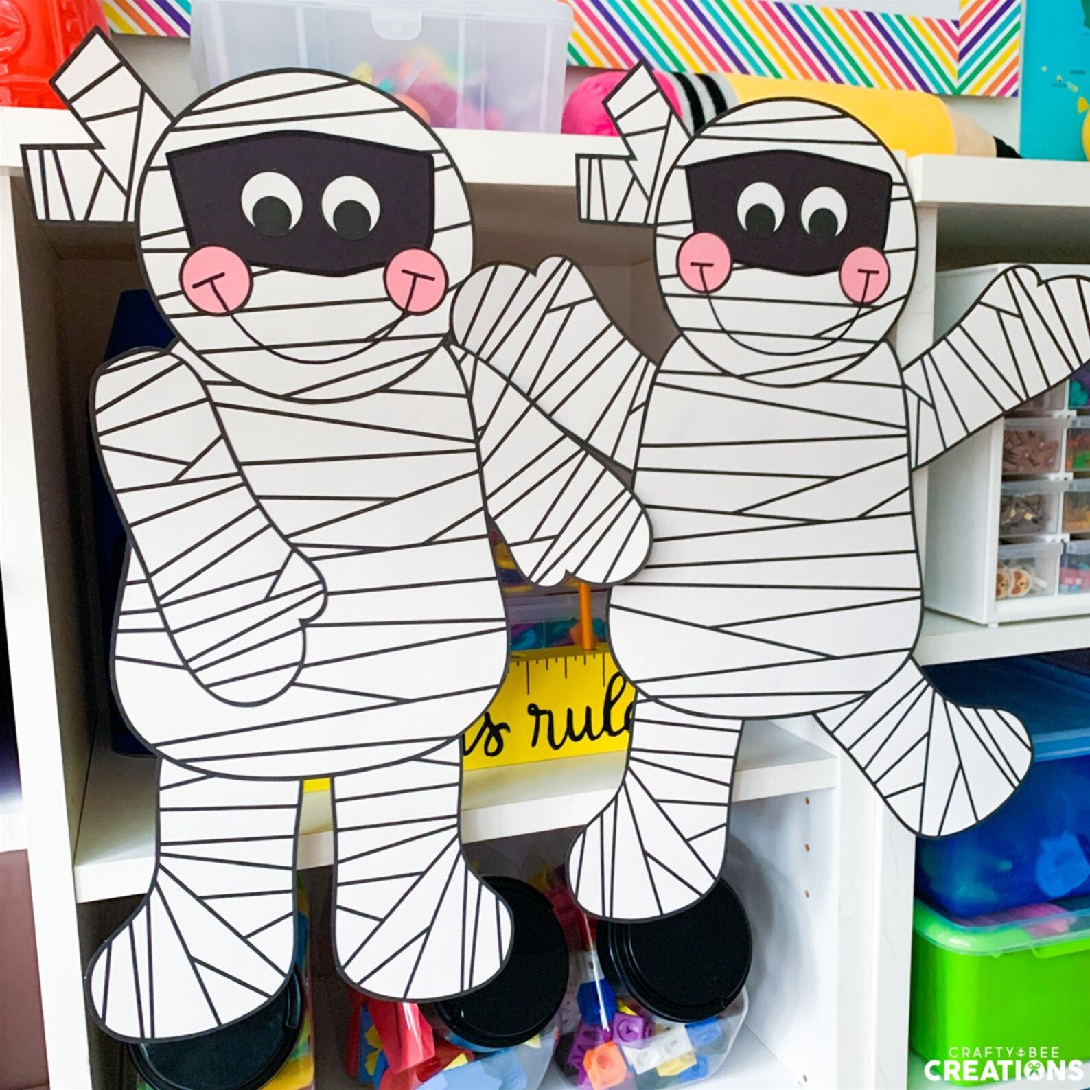 Mummy Craft | Halloween Craft | Halloween Activities | Halloween Fun ...