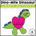 Valentines Day Craft Patterns | Dino-mite Dinosaur Craft | Name Craft ...