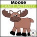 Moose Craft | Moose Activities | Forest Animal Crafts | Arctic Animal ...