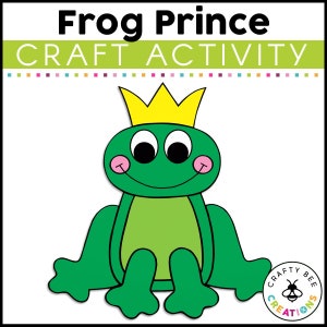 Frog Prince Craft | Fairytales Craft | Fairy Tale Activities | Princess ...