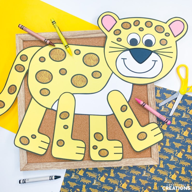 Leopard Craft | Cheetah Craft | Zoo Animal Activities | Jungle Animal ...