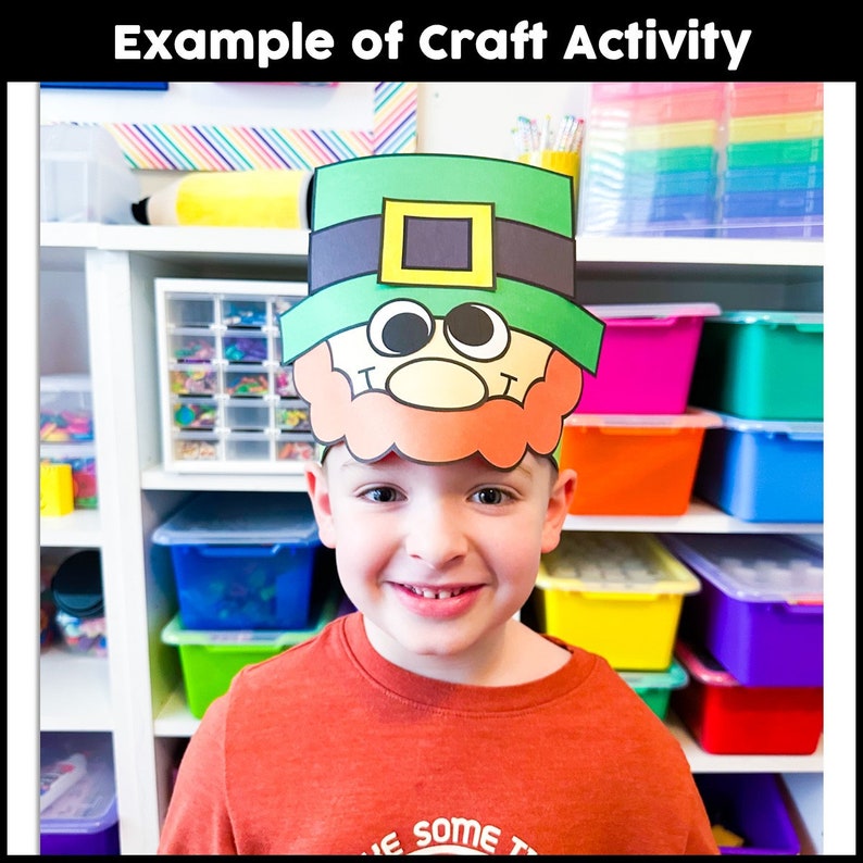 Leprechaun Hat Craft | St. Patrick's Day Activities | Leprechaun ...