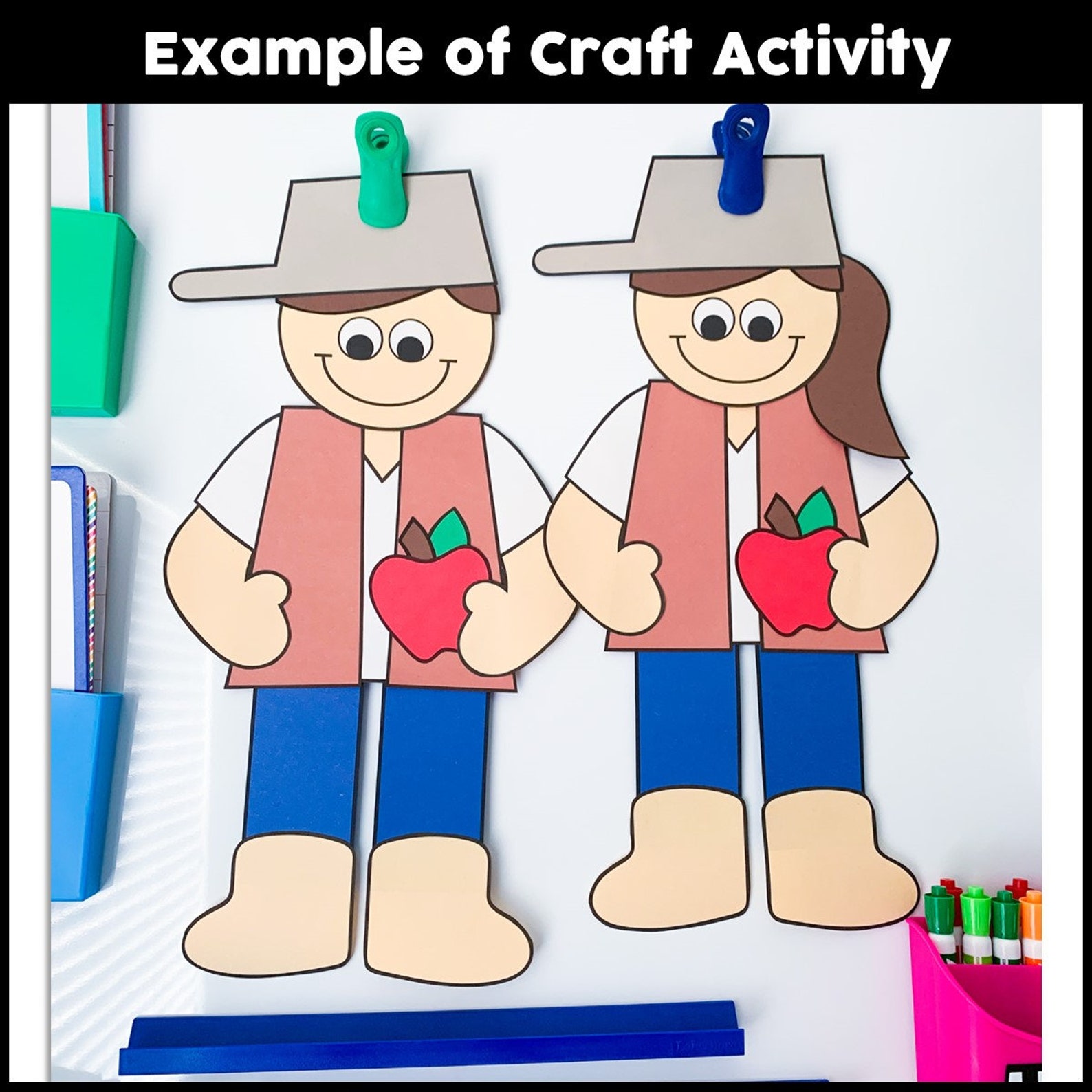 Johnny Appleseed Craft | Apple Craft | Fall Activity | September ...