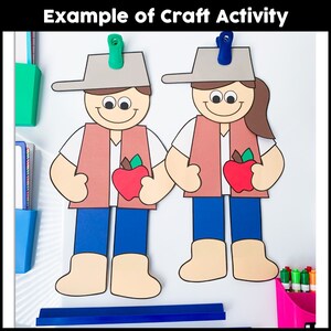 Johnny Appleseed Craft | Apple Craft | Fall Activity | September ...