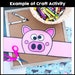 Pig Hat Craft | Farm Animal Activities | Crown | Headband | Template ...