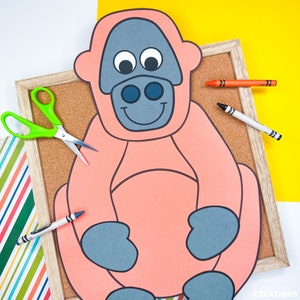 Orangutan Craft | Rainforest | Jungle | Zoo Animals Craft Activities ...