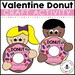 Valentines Day Donut Craft Patterns | Valentines Day Activities ...