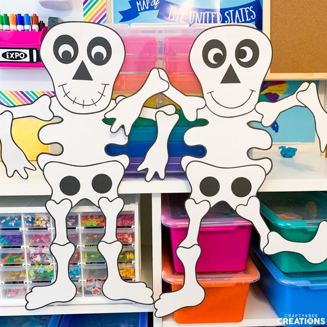 Skeleton Craft | Halloween Craft | Halloween Activities | Halloween Fun ...