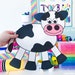 Cow Craft for Kids | Paper Cow Patterns | Farm Animal Activity | Click ...