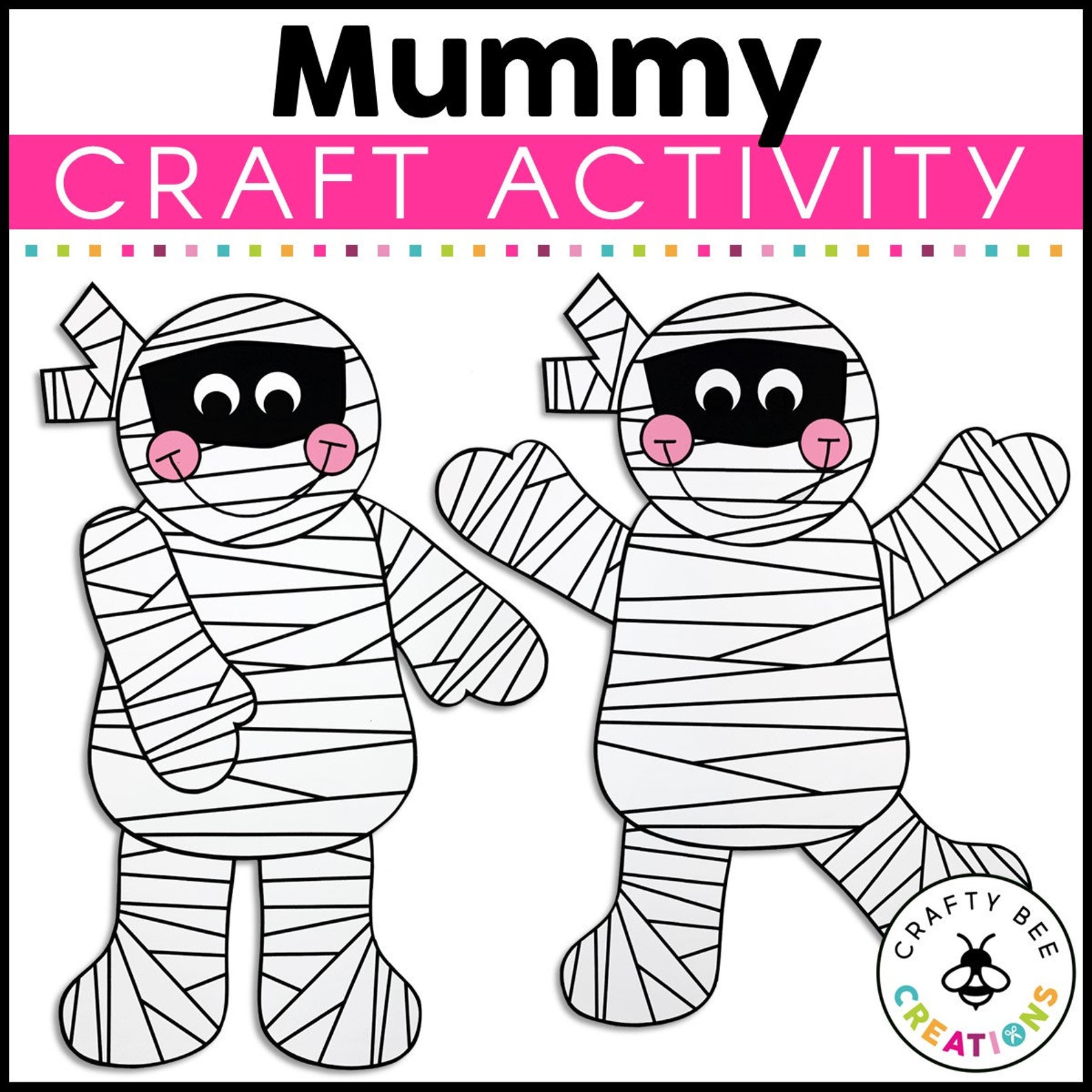 Mummy Craft | Halloween Craft | Halloween Activities | Halloween Fun ...