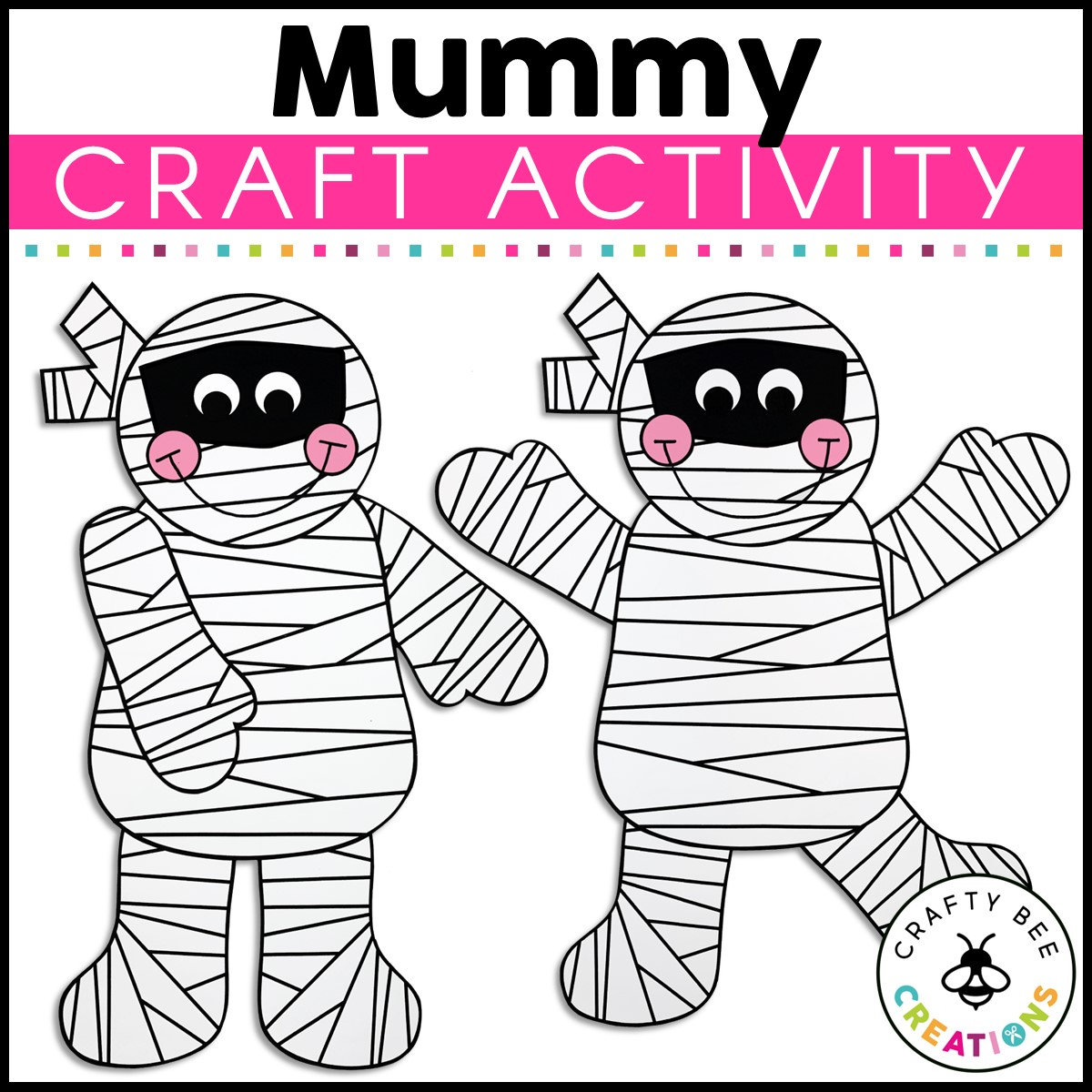 Mummy Craft | Halloween Craft | Halloween Activities | Halloween Fun ...