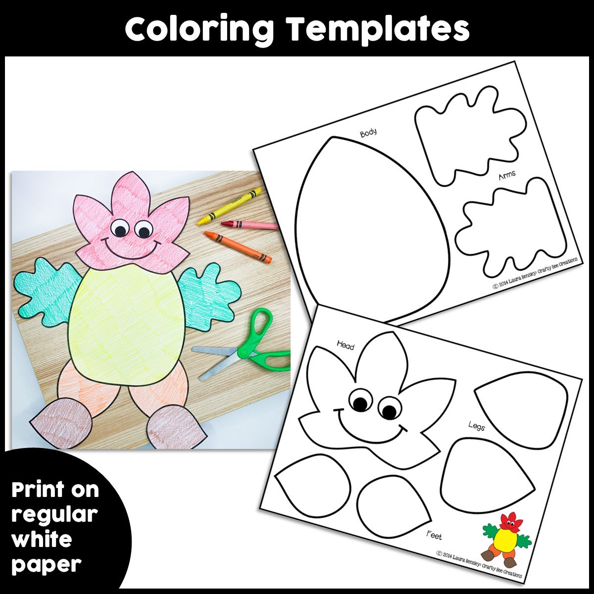 Fall Leaf Craft | Leaf Man Activities | Fall Bulletin Board | Leaf ...