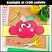 Apple Hat Craft Template | September Activities | Fall Activity | Back ...