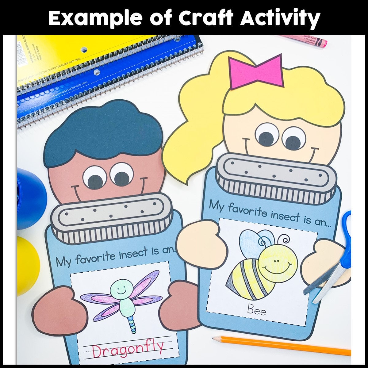 Insect Craft Spring Insect Craft Activity Bug and Insect Activities ...