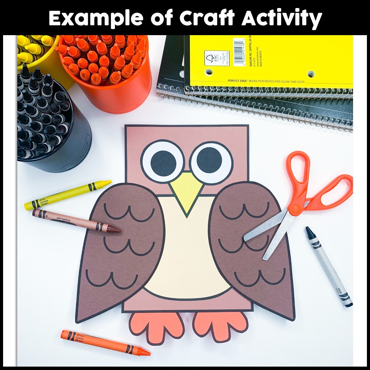 Owl Craft Pattern | Owl Craft for Kids | Owl Template | Fall Craft ...
