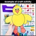 Shape Chick Craft Template | 2d Shapes | Life Cycle of a Chicken | Farm ...