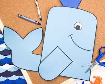 Dolphin Craft Patterns Ocean Animals Activity Sea Life Ocean Habitat ...