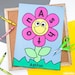 Spring Flower Name Craft Template Preschool Kindergarten Fine Motor ...