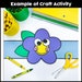 May Day Hat Craft | Flower Headband | Template | Spring | Kindergarten ...