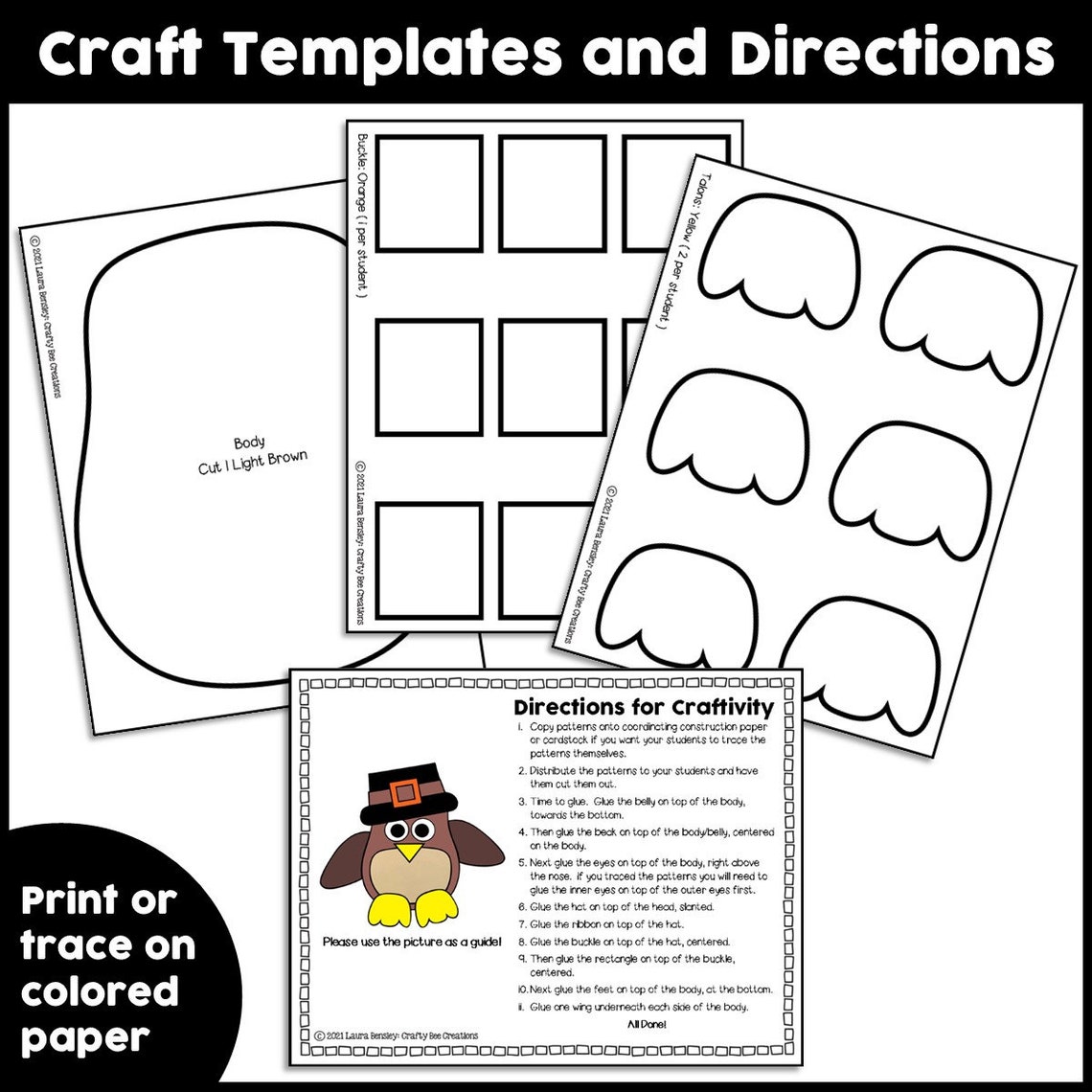 Thanksgiving Owl Craft | Thanksgiving Activities | Fall Bulletin Board ...
