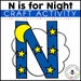 Letter N Craft Patterns | Night Craft | Alphabet Crafts | Uppercase ...