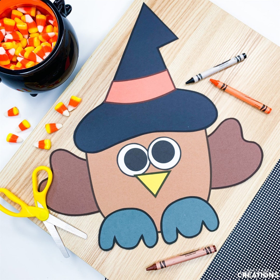 Halloween Owl Craft | Halloween Craft | Halloween Activities ...