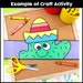 Cinco De May Cactus Hat Template Craft | Crown | Headband | Preschool ...