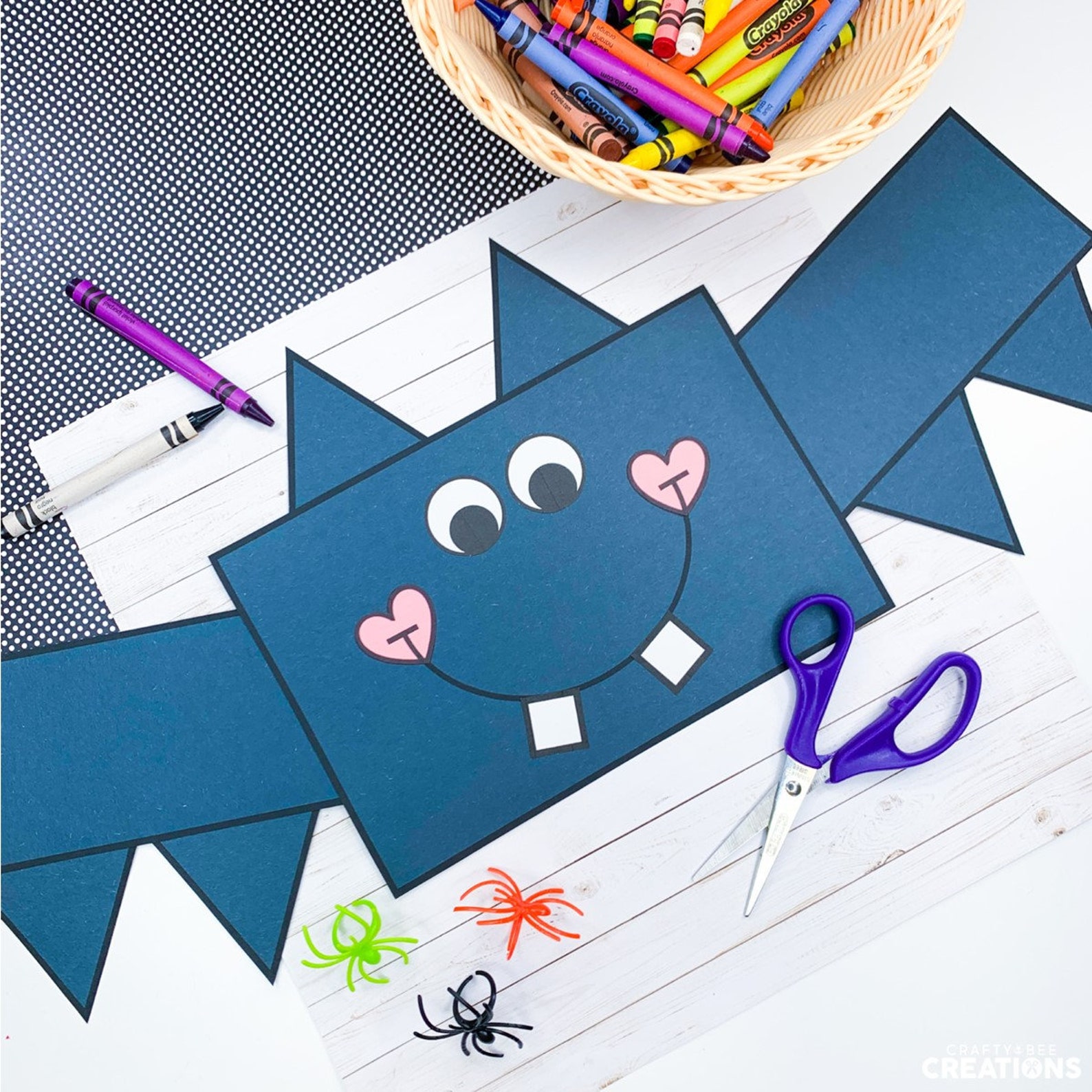 Bat Shape Craft | Halloween Activities | Halloween Bulletin Board | Bat ...