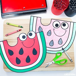 Watermelon Name Craft | Watermelon Pattern | Watermelon Template | End ...