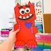 Love Monster Craft | Valentines Day Activity | Book Craft | October ...
