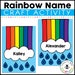 Rainbow Name Craft for Kids | Spring Activities | St. Patrick's Day ...