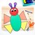 Shape Animal Craft Patterns | Butterfly Craft | Shape Activities | 2D ...