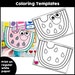 Watermelon Name Craft | Watermelon Pattern | Watermelon Template | End ...