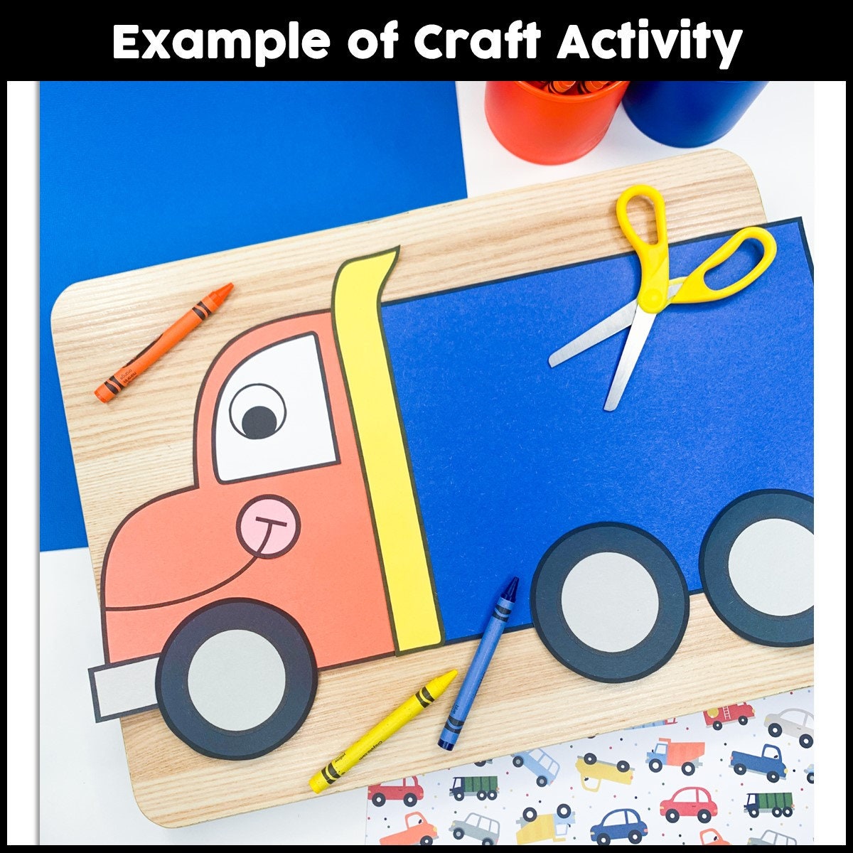Truck Craft for Kids | Transportation Crafts | Transportation ...