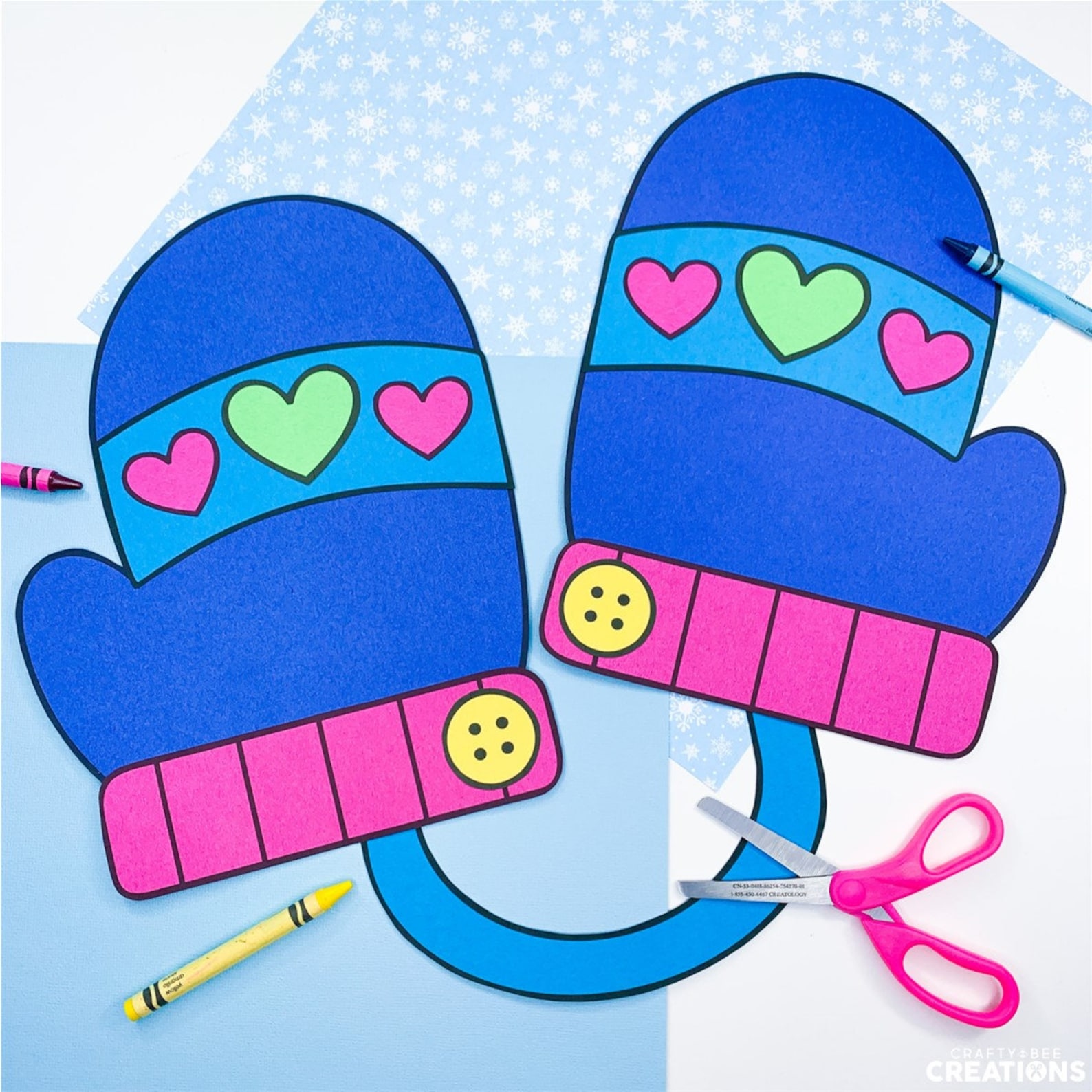 Mittens Craft | the Mitten Craft | Mitten Template | the Mitten ...