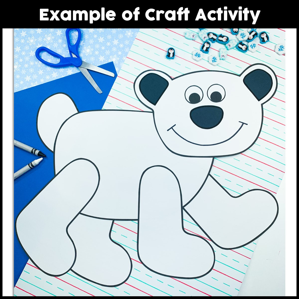 Polar Bear Craft | Polar Bear Activities | Winter Craft | Winter ...