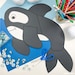 Killer Whale Craft Ocean Animal Crafts Winter Arctic Animals Animal ...