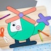 Helicopter Craft for Kids | Transportation Crafts | Transportation ...