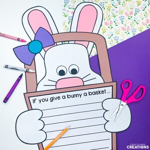 Easter Craft for Kids Easter Bunny Craft Templates Easter Writing ...