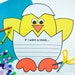 Easter Craft for Kids | Baby Chick Craft Patterns | Life Cycle of a ...